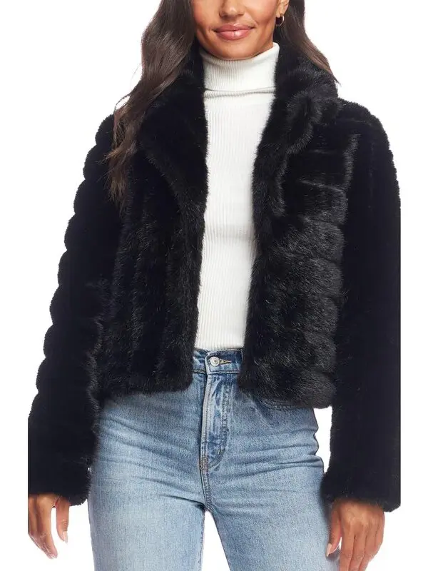 Fabulous Furs Maven Faux Fur Jacket - Black