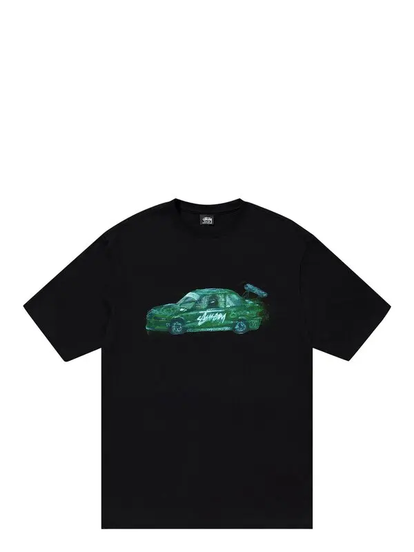 StÜssy Racecar Tee - Black