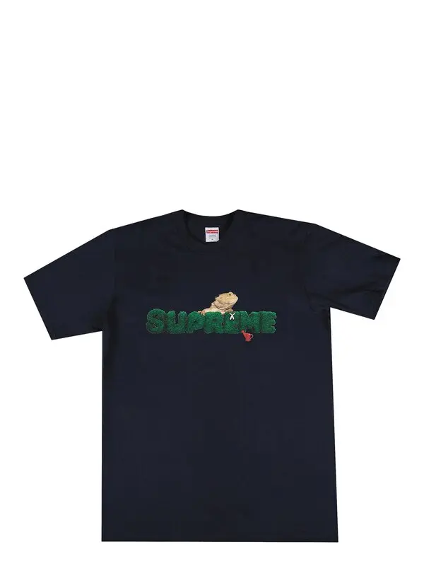 Supreme Lizard Tee 'navy - Blue