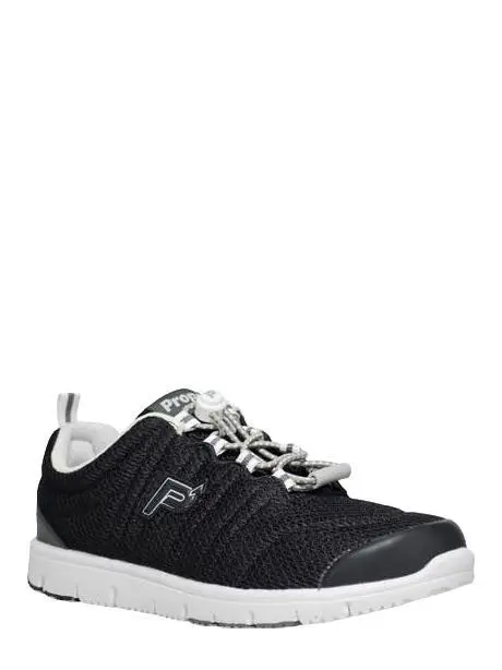 PROPET Travel Walker Ii Running Sneaker - Black Mesh