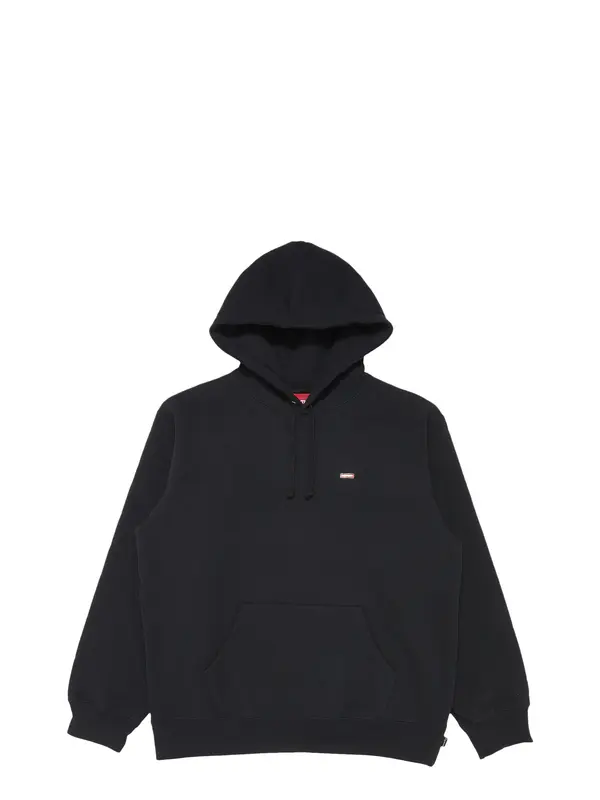 Supreme Enamel Small Box Hooded Sweatshirt - Black