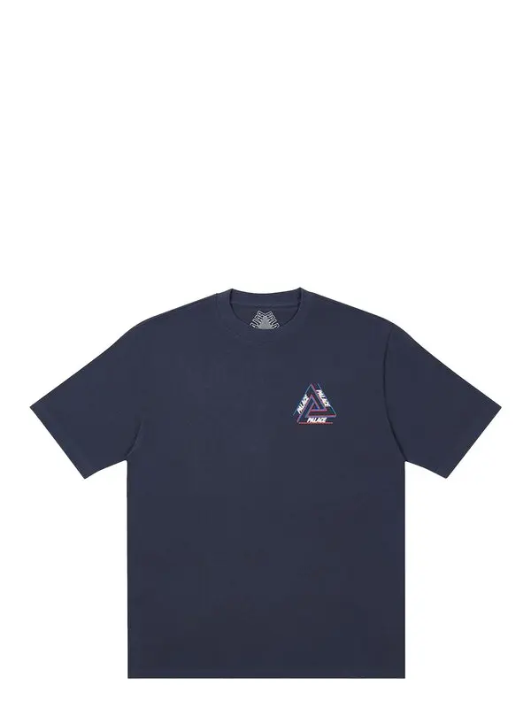 PALACE Basically A Tri-ferg T-shirt 'navy - Blue