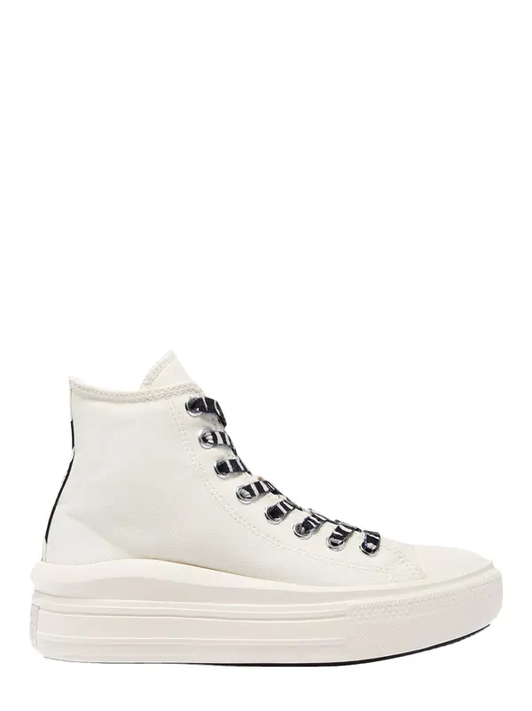 CONVERSE Chuck Taylor All Star Move High 'archive Print' Sneakers - Cream