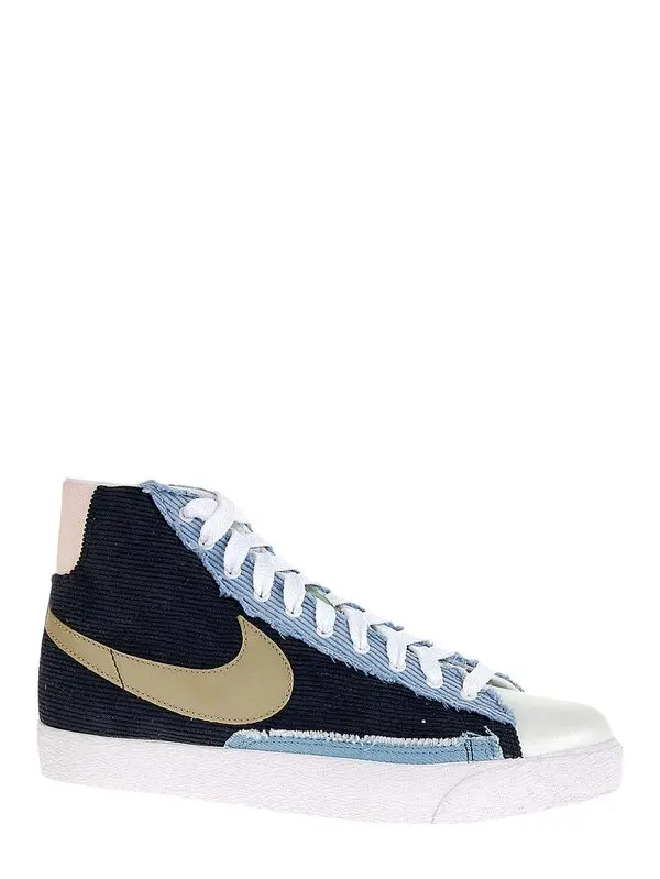 Nike Blazer Mid High-top Sneakers - Black