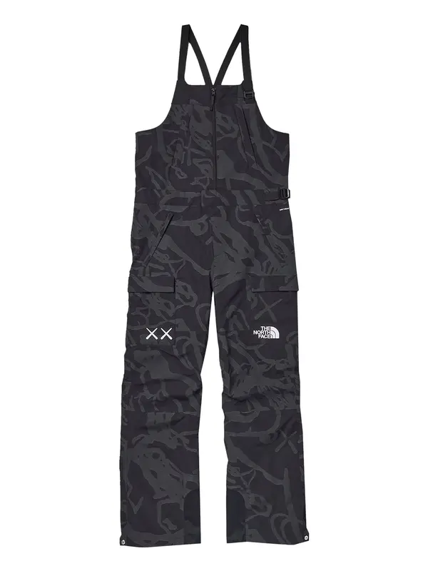 The North Face X Kaws Freeride Bib - Black