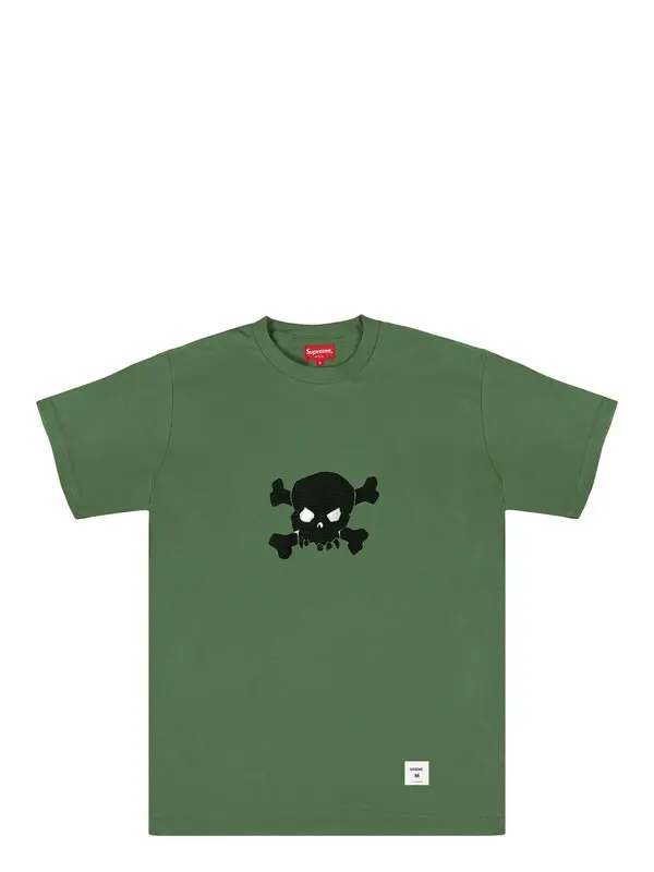 Supreme Skull Short-sleeve Top 'olive - Green