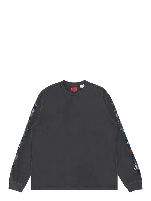 Supreme Aoi Icons Long-sleeve Top - Black