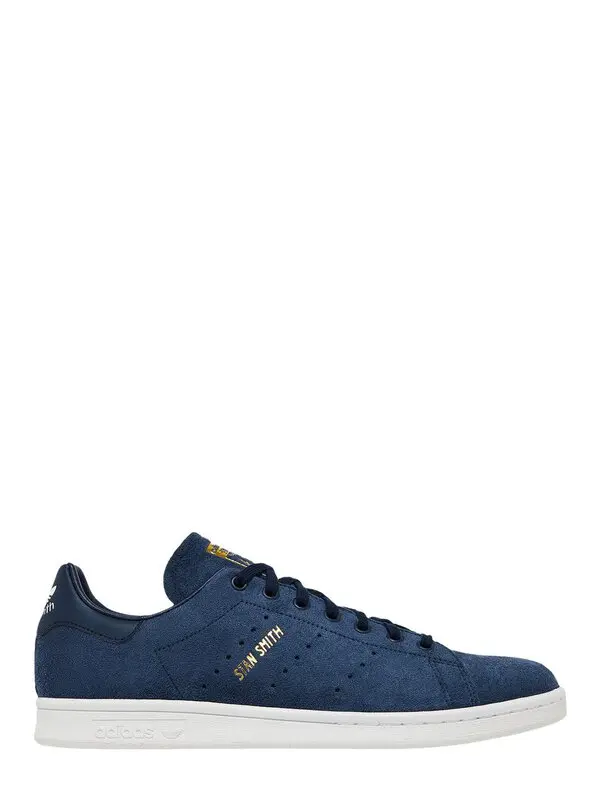 Adidas Stan Smith Collegiate Navy Gold Metallic - Grey