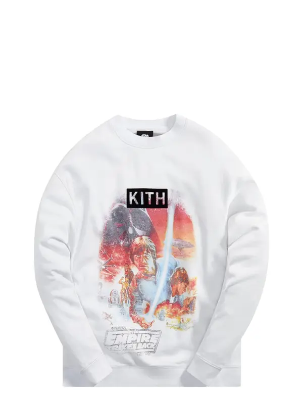 Kith For Star Wars Empire Crewneck - White