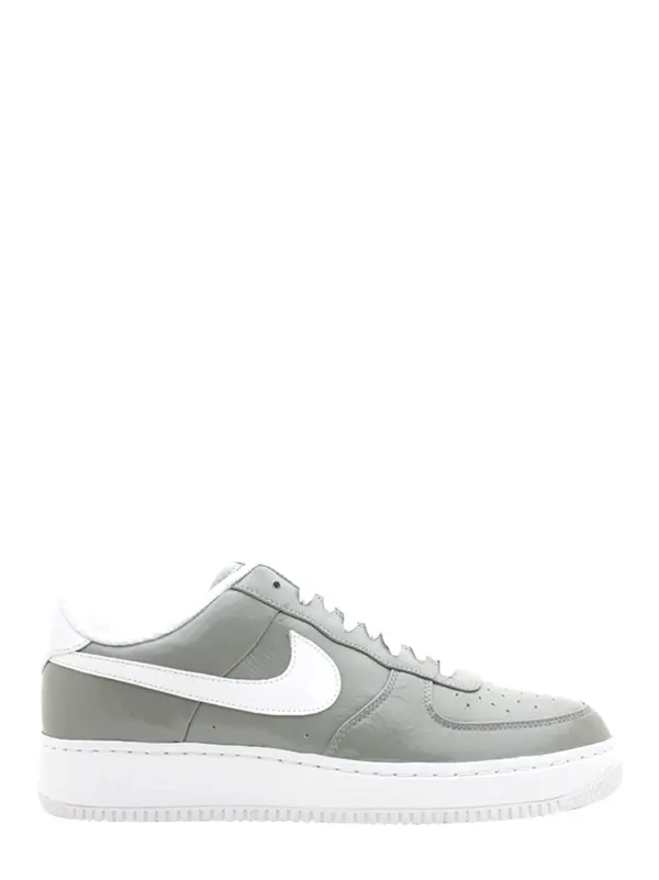 Nike Force 1 Low Supreme I/o 'slam Jam' Sneakers - Silver