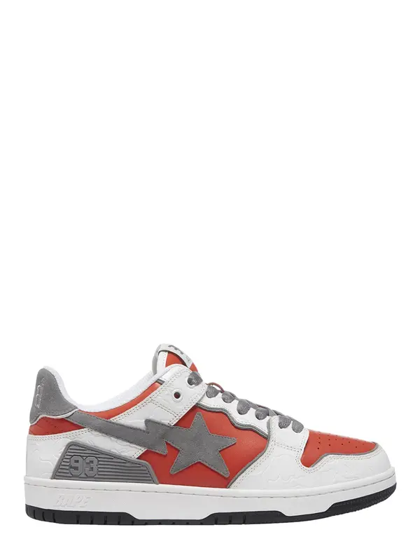 BAPE Sk8 Sta #4 L1 Sneakers - Red