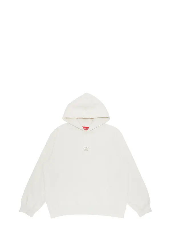 Supreme World Famous Micro Hooded Sweatshirt - White