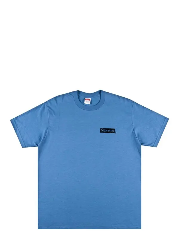 Supreme No More Shit Tee 'dusty Light Royal - Blue
