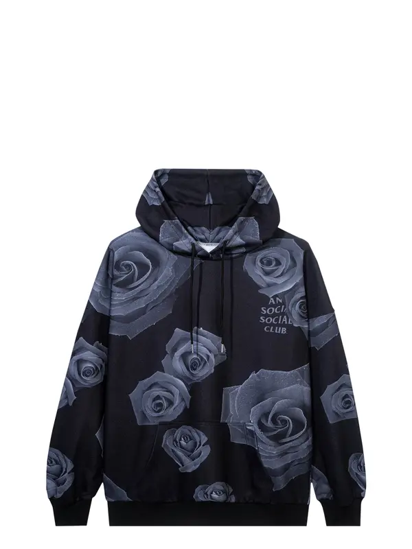 ANTI SOCIAL SOCIAL CLUB Petal To The Floor Hoodie - Black