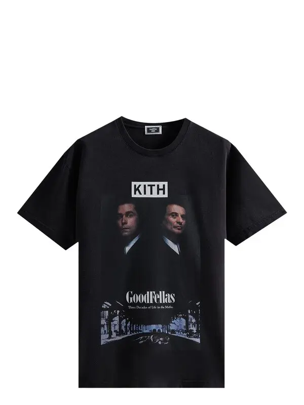 Kith For Goodfellas Vintage Tee - Black