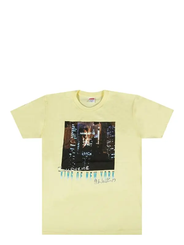 Supreme King Of New York Tee 'pale - Yellow