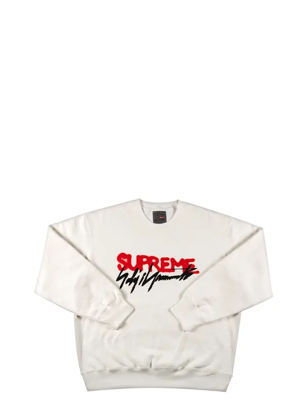 Supreme X Yohji Yamamoto Crewneck - White