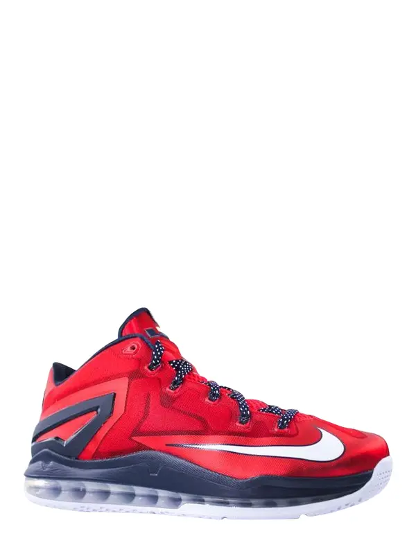 Nike Max Lebron Low Independence Day Sneakers - Red
