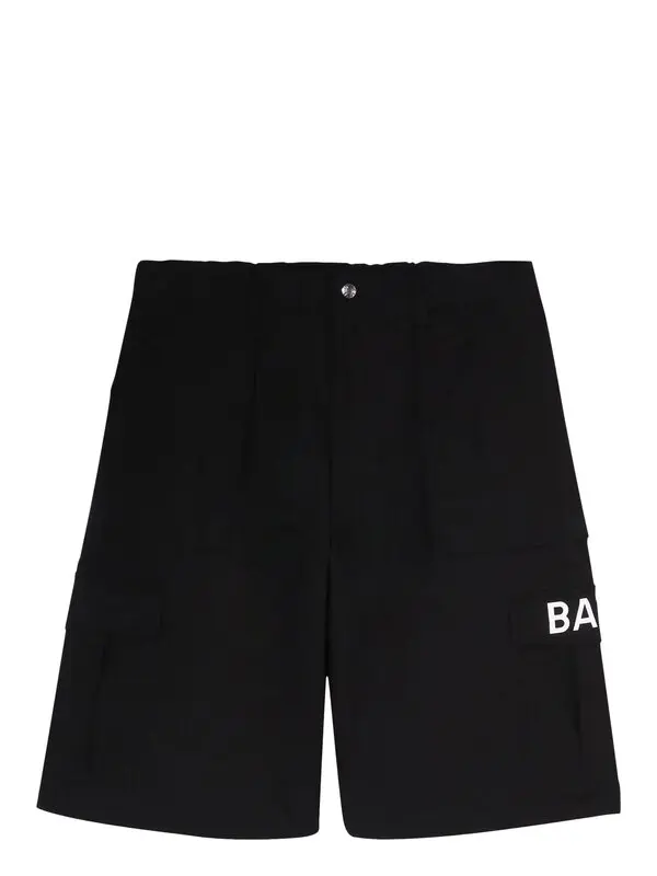 A BATHING APE 6 Pocket Wide Fit Shorts - Black