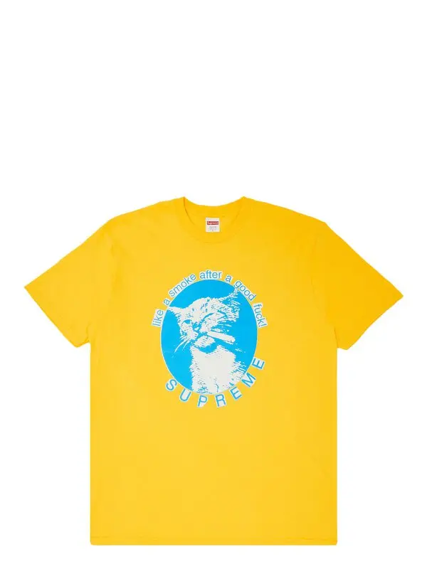 Supreme Smoke Tee - Yellow