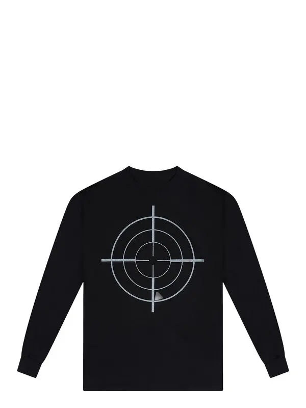 KANYE WEST Donda Chicago Listening Event Long-sleeve T-shirt - Black