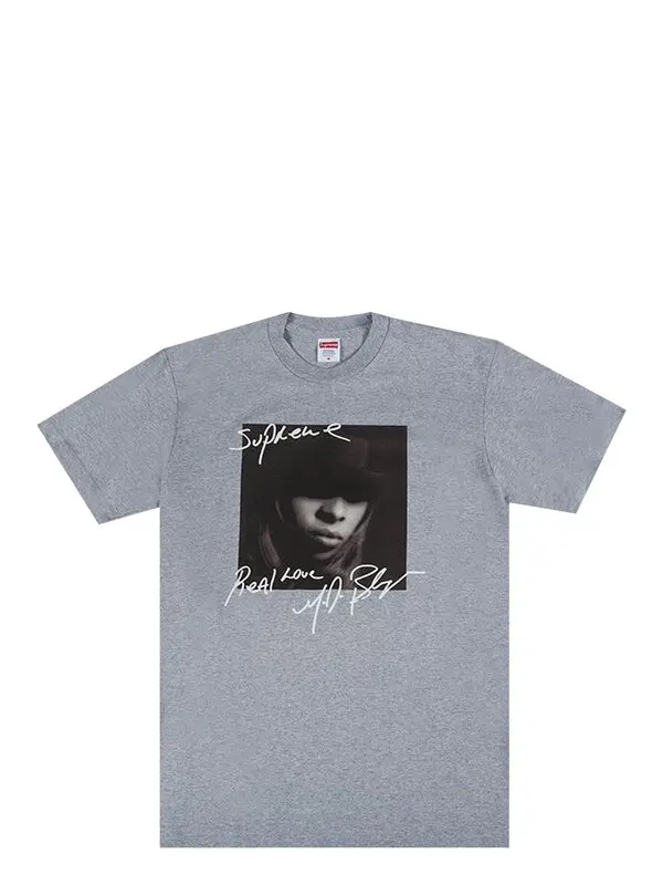 Supreme Mary J. Blige Tee 'heather - Grey