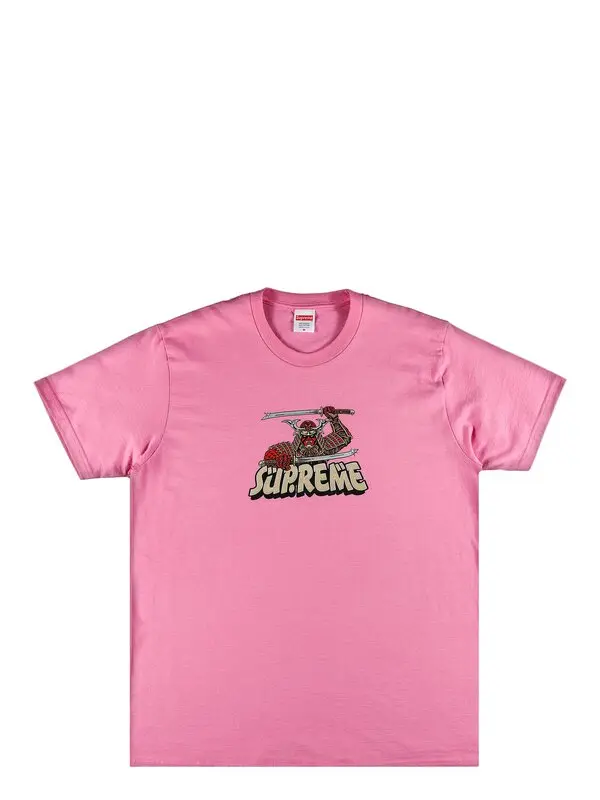 Supreme Samurai Graphic T-shirt - Pink