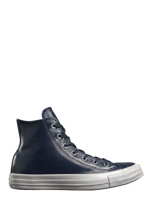 CONVERSE Chuck Taylor All Star Crinkled Patent Leather High-top Sneakers - Blue