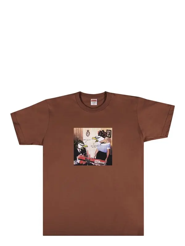 Supreme X Antihero Curbs Tee - Brown