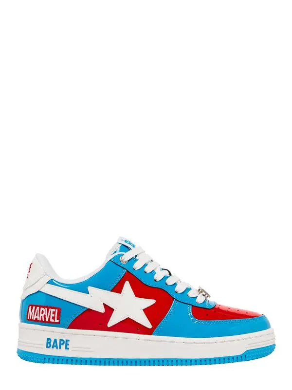 BAPE Marvel Comics X Sta Fs-001 Low 'captain America - Blue