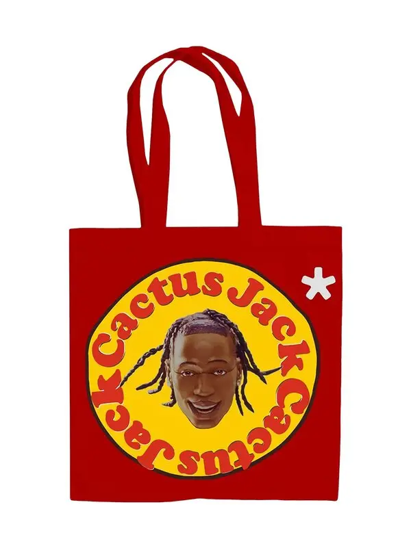 TRAVIS SCOTT X Cactus Plant Flea Market 60 Seconds Tote - Red