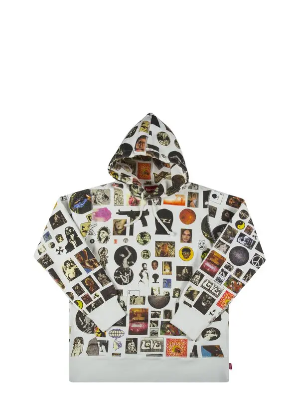 Supreme Thrills Hooded Sweatshirt - White