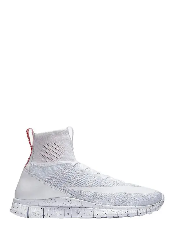 Nike Free Flyknit Mercurial 'triple - White