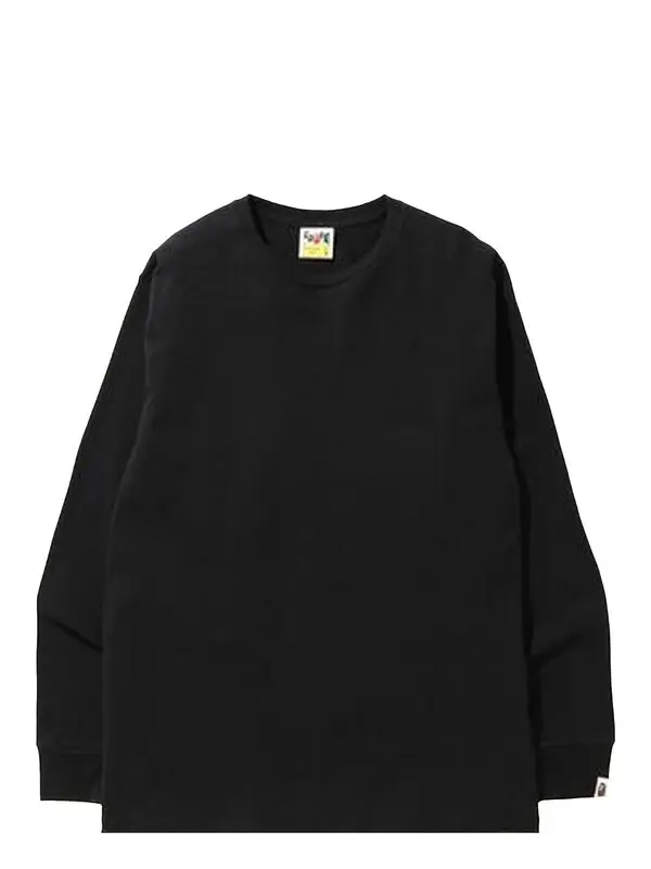 A BATHING APE Ape Head Long-sleeve Tee - Black