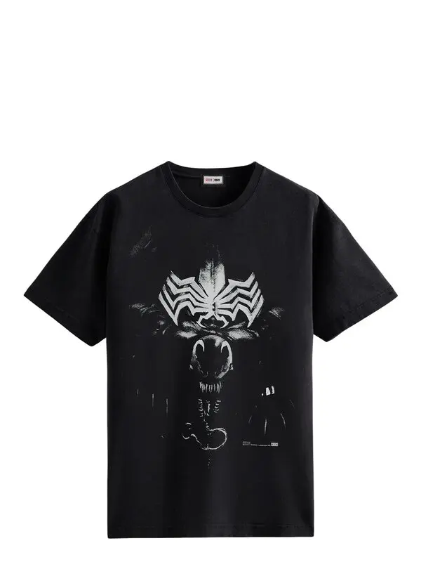 Kith For Spider-man Venom Vintage Tee - Black