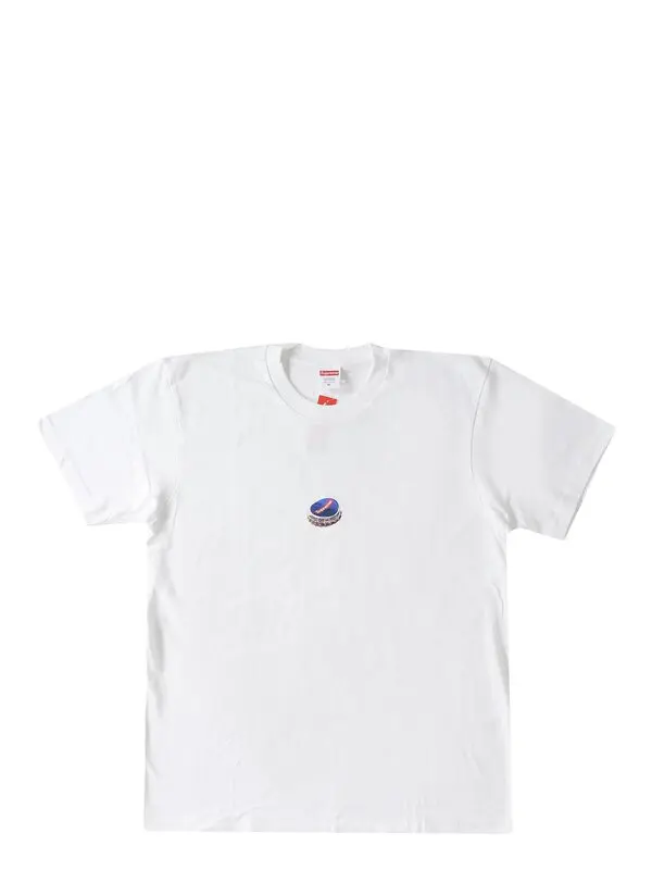 Supreme Bottle Cap Tee - White