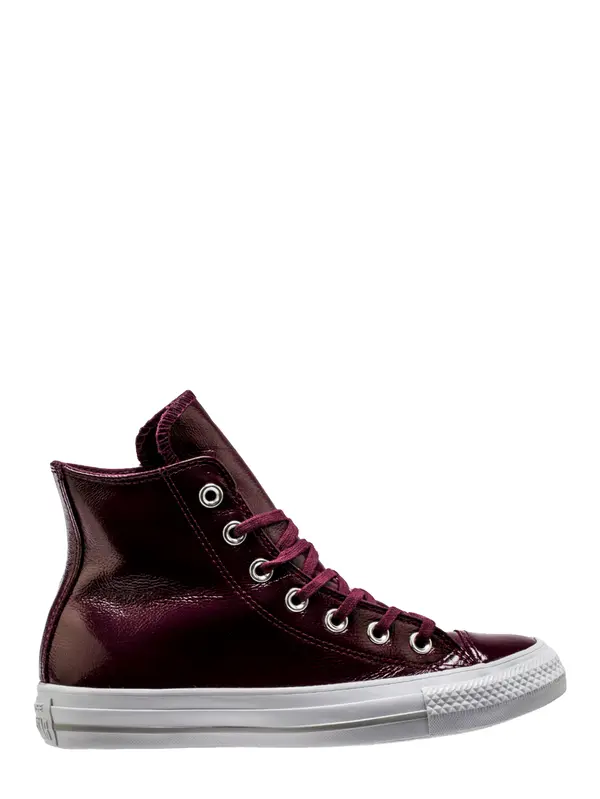 CONVERSE Chuck Taylor All Star Crinkled Patent Leather Hi - Purple