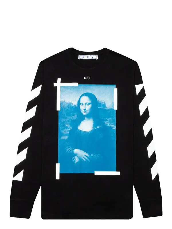 Off-White Mona Lisa Long-sleeve T-shirt - Black