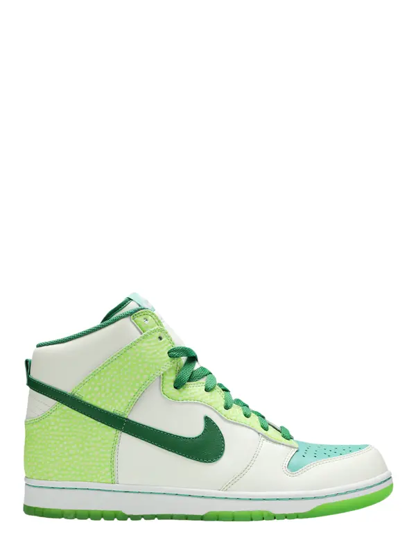Nike Dunk High Premium Glow In The Dark 2 Sneakers - Green
