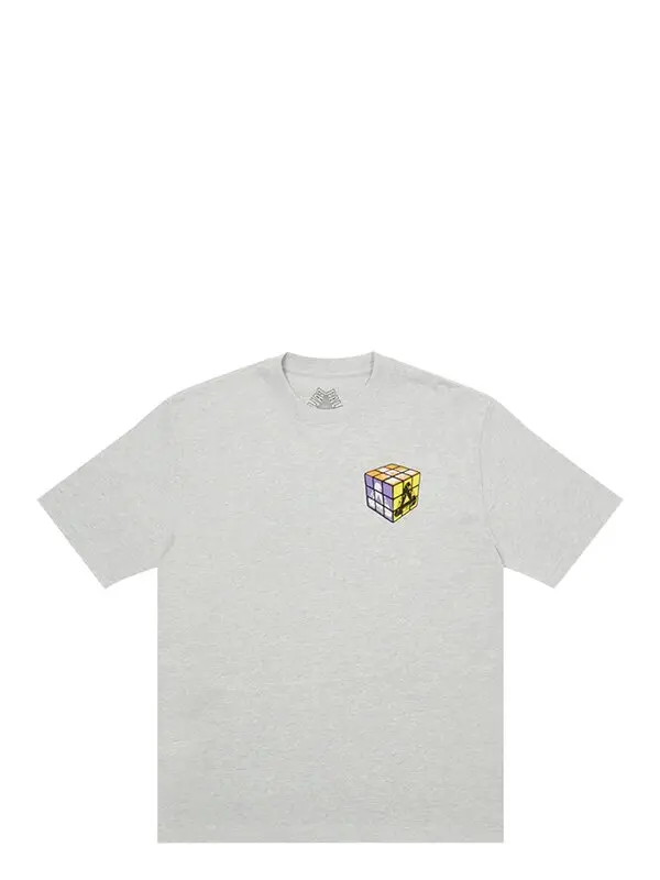 PALACE Don't Be Square T-shirt Marl - Grey
