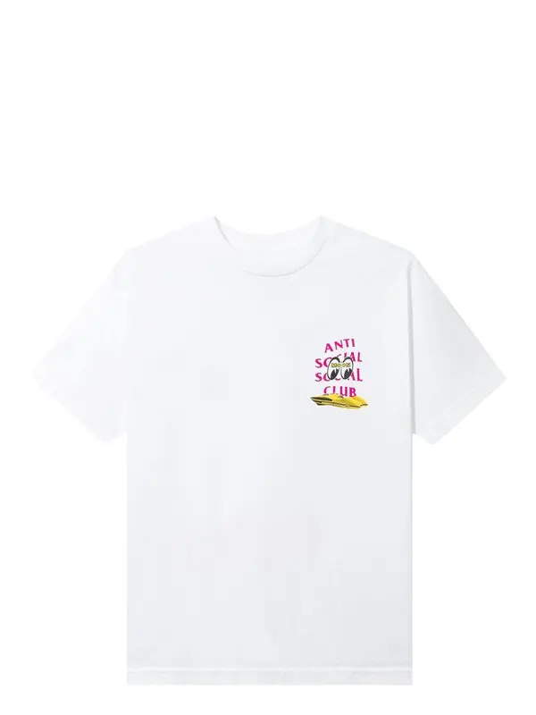ANTI SOCIAL SOCIAL CLUB X Mooneyes Flats Photo Tee - White