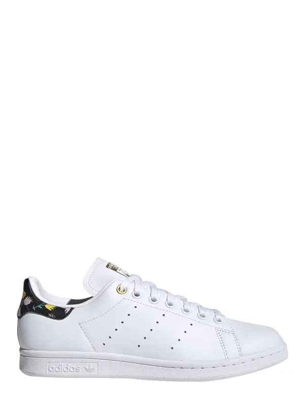 Adidas Stan Smith Floral Pattern Sneakers - White