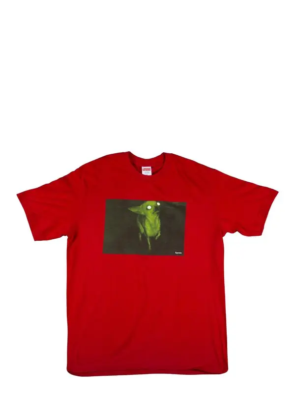 Supreme Chris Cunningam Chihuahua T-shirt - Red