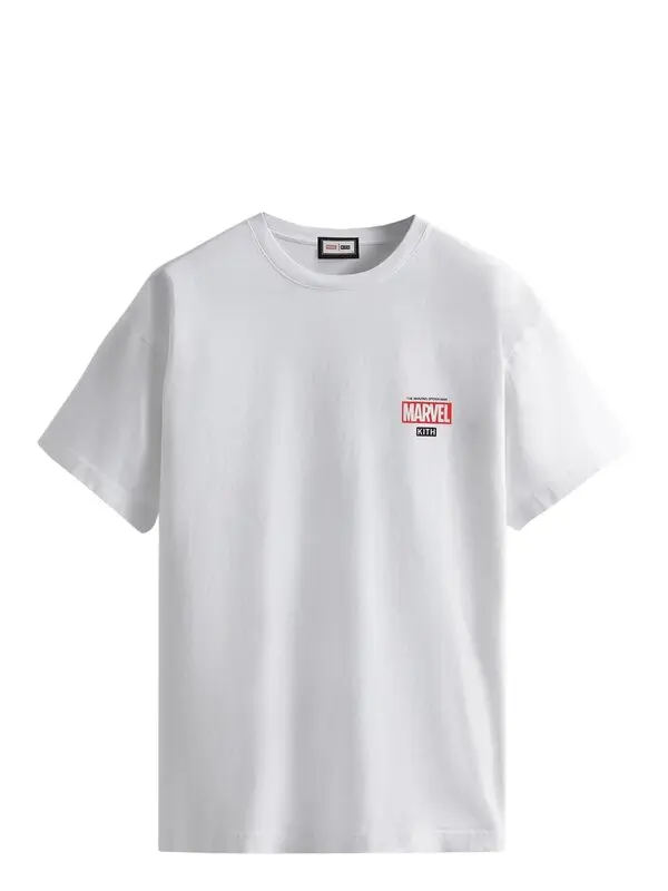 Kith For Spider-man Timeline Tee - White