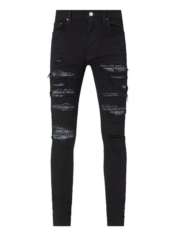 Amiri Bandana Thrasher Jean - Black