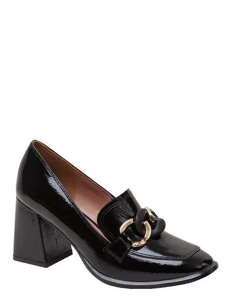 Linea Paolo Cece Block Heel Loafer - Black