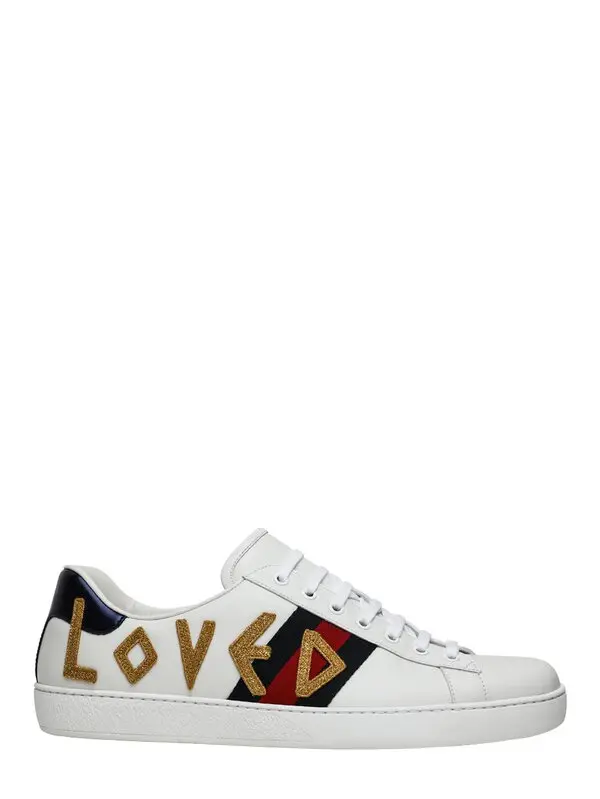 Gucci Ace 'loved' Sneakers - White