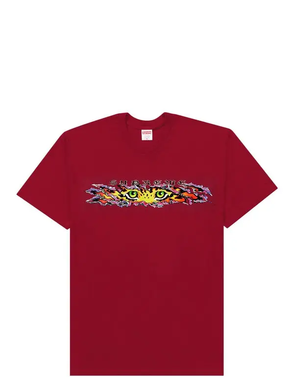Supreme Eyes Tee 'cardinal - Red