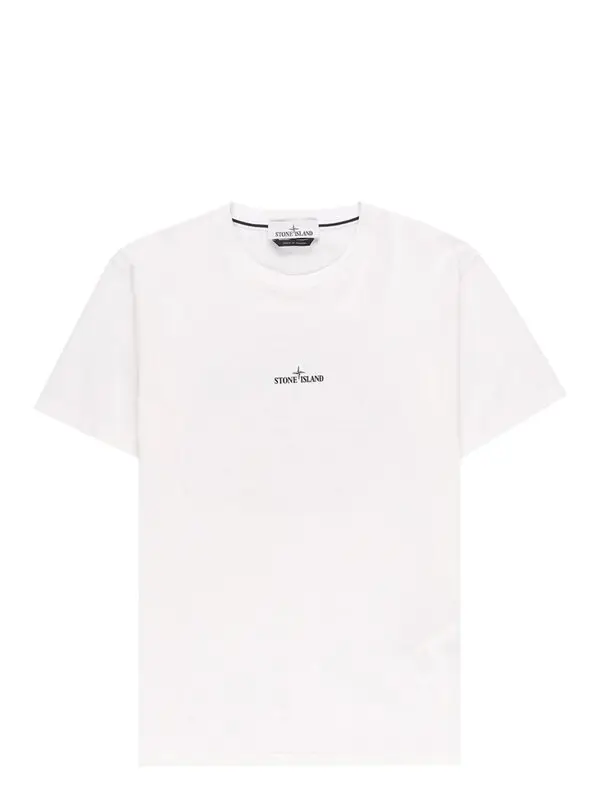 Stone Island T-shirt With Back Logo - White