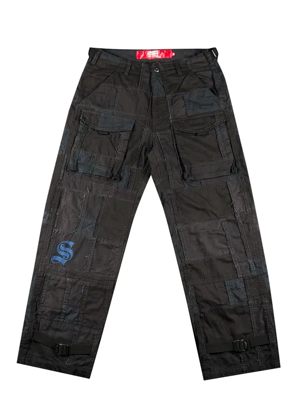 Supreme X Junya Watanabe X Comme Des Garçons Patchwork Cargo Pant - Black